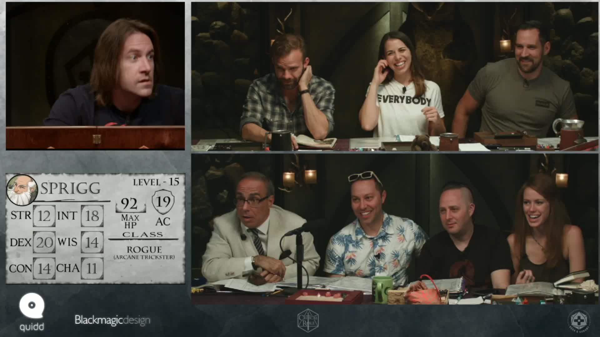 Voice Actor Darin De Paul dropped two CBB refs during Critical Role ...
