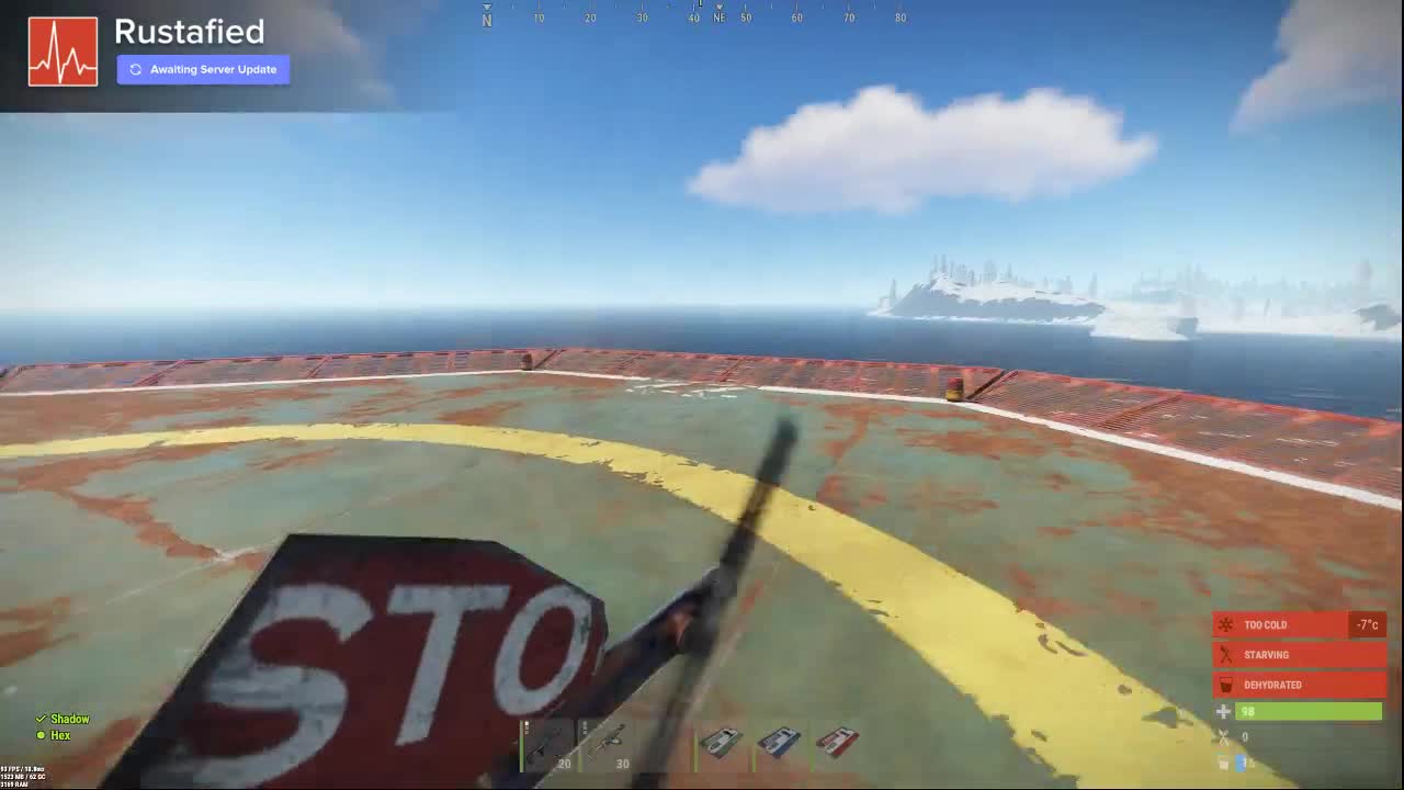 rustafied stream full of gamers. yikes indeed : playrust